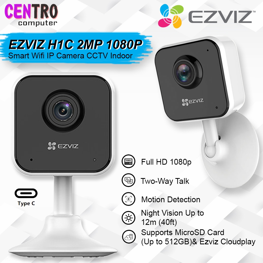 Jual EZVIZ H1C 2MP 1080P Smart Wifi IP Camera CCTV two-way talk Indoor ...
