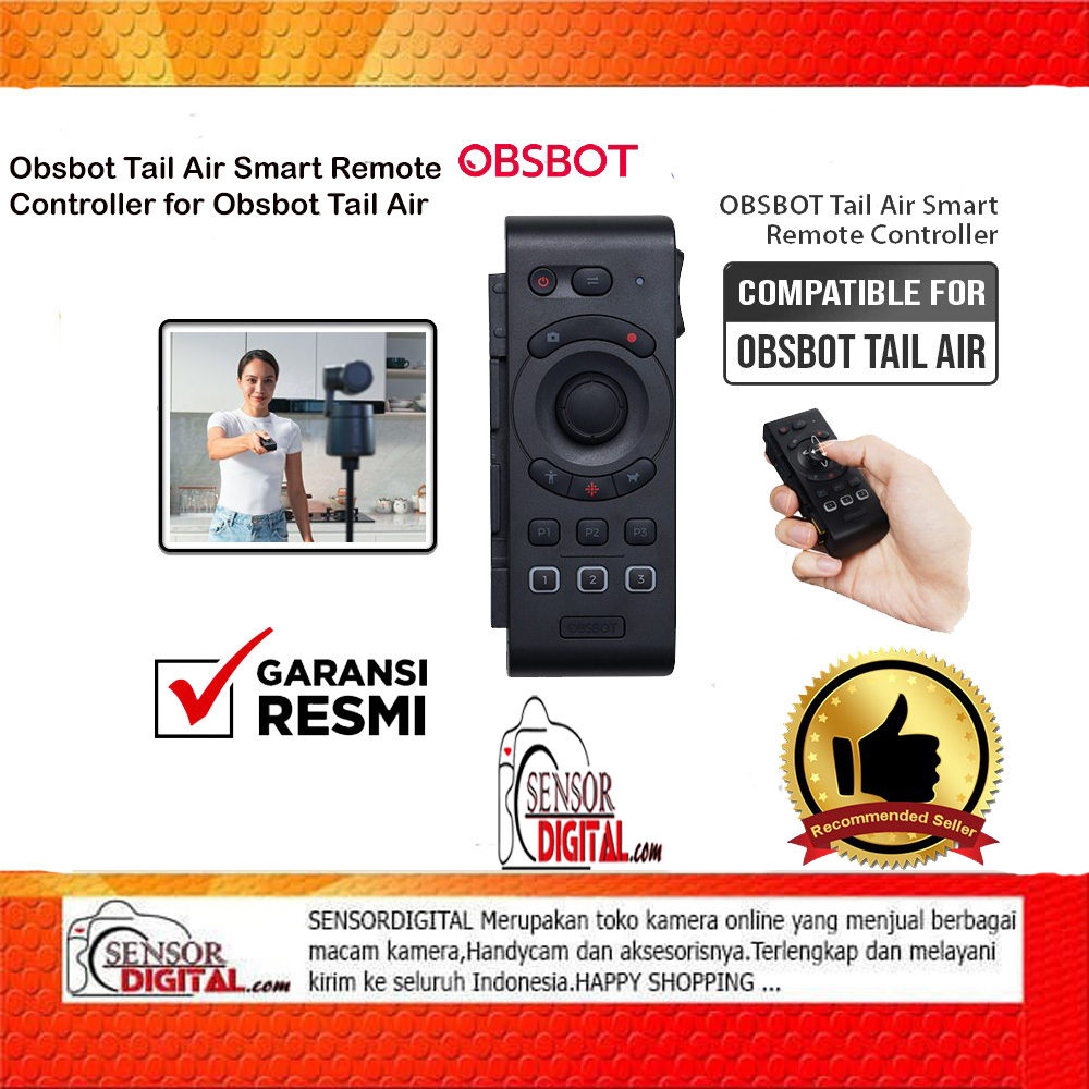 Jual Webcam Obsbot Tail Air Smart Remote Controller for Obsbot Tail Air | Shopee Indonesia