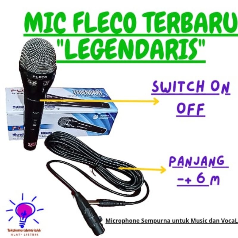 Jual Microphone Kabel 5 METER MIC DYNAMIC Mic Kabel Karaoke Kabel Suara ...