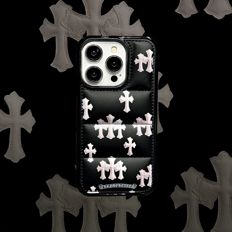 Jual chrome hearts case puffer iphone 16 16 pro max 16pro 16promax 11 ...