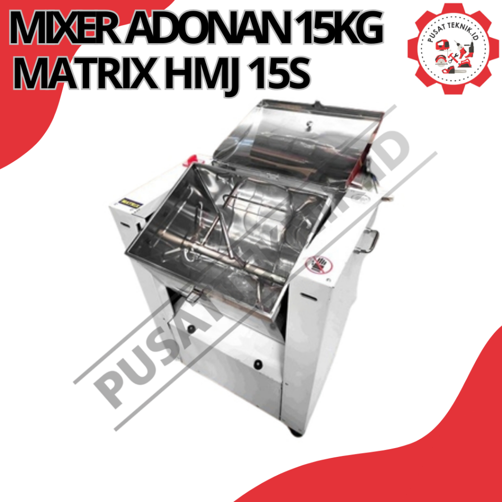 Jual Dough Maker Mixer Matrix HMJ-15S/mixer pengaduk adonan | Shopee ...