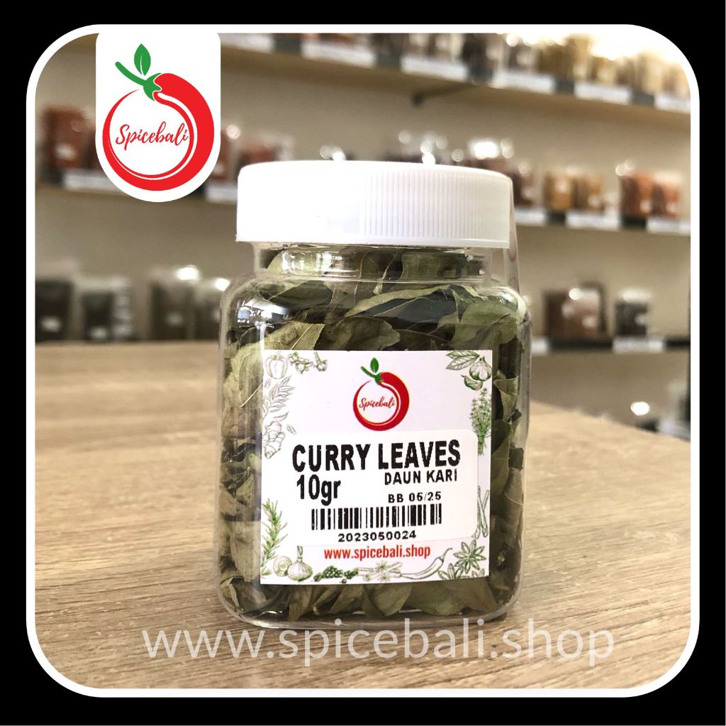 Jual Daun Kari Kering 10 gr / Dried Curry Leaves 10 gr / Dry Curry Leaf ...