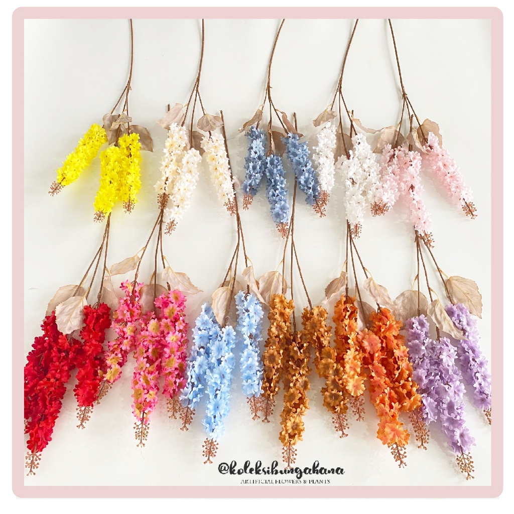 Jual Bunga artificial snapdragon dekorasi pernikahan hias plastik ...