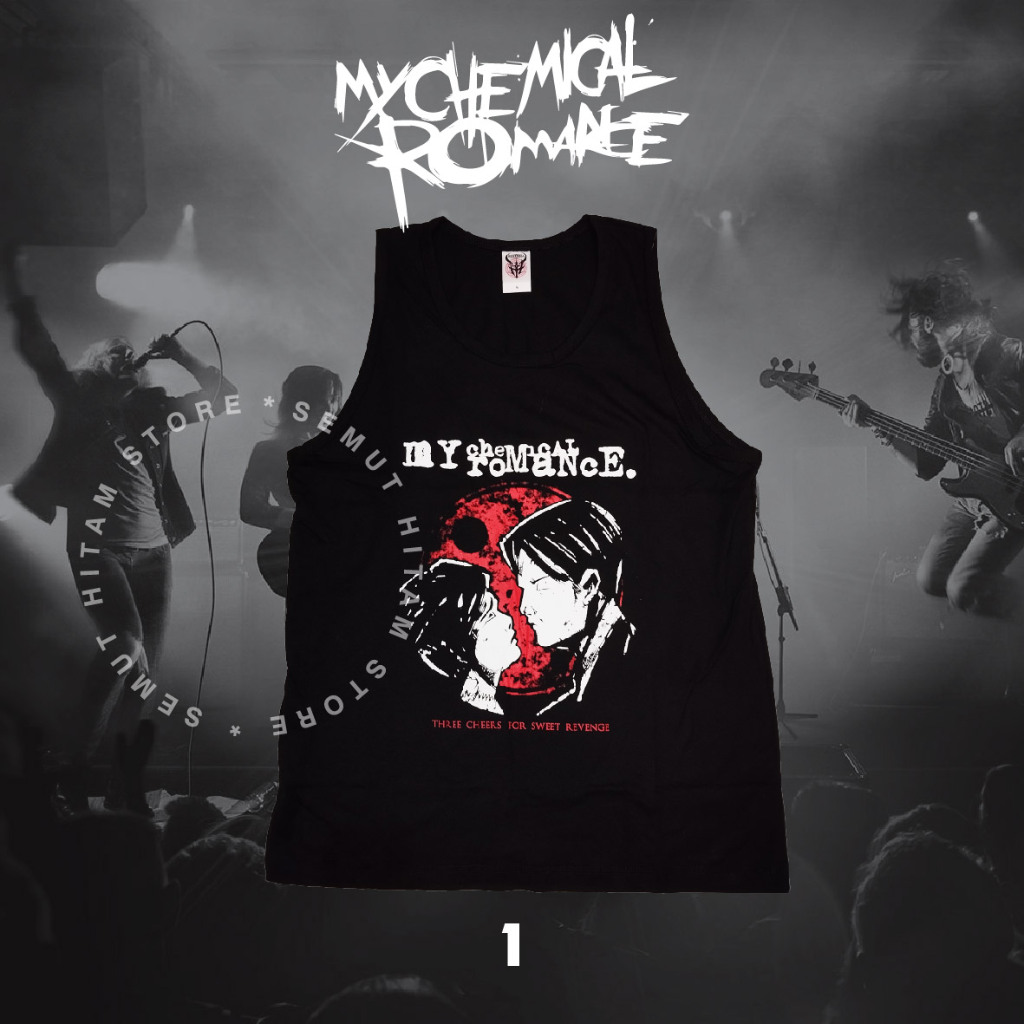 Jual Singlet Lekbong Kutang MY CHEMICAL ROMANCE THREE CHEERS FOR SWEET ...