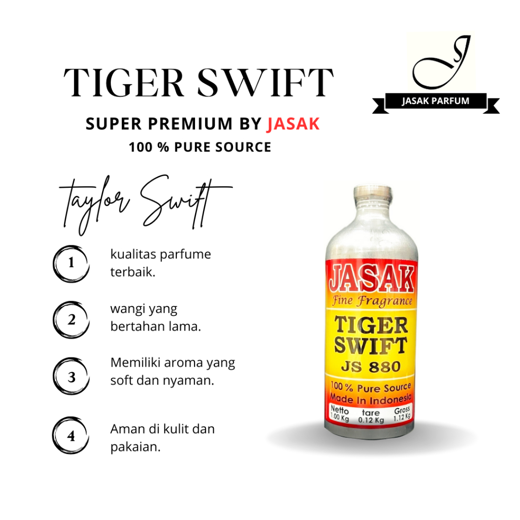 Jual TIGER SWIFT KEMASAN 1 KG SEGEL ALMUNIUM BY JASAK INSPIRED TAYLOR ...