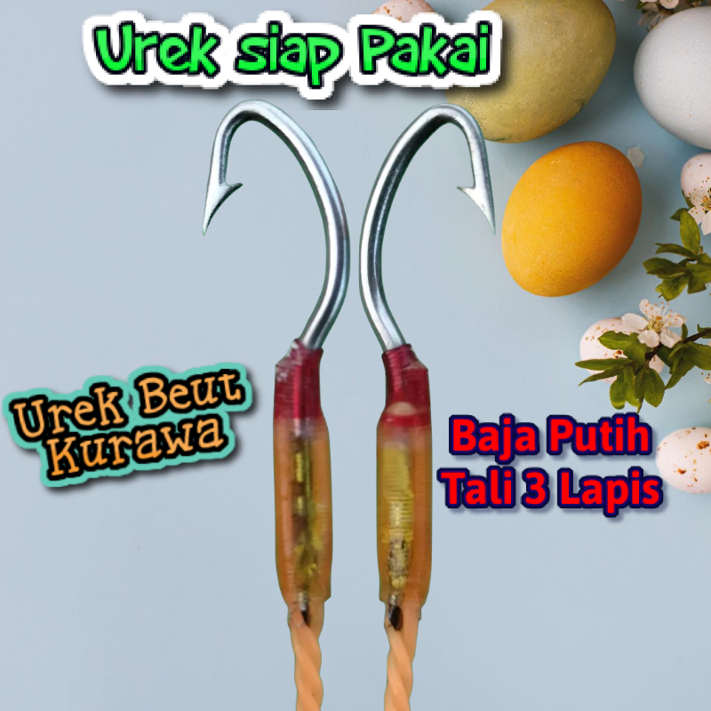 Jual Pancing Belut 3 Lapis Tali Siap Pakai Kail Baja Putih | Shopee ...