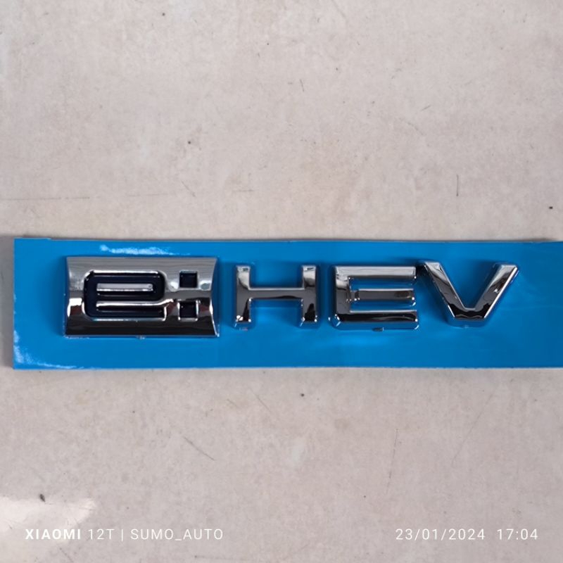 Jual satu biji emblem tulisan E:HEV honda hybrid electric honda crv 23 ...