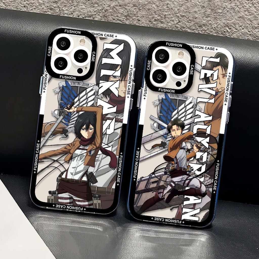 Jual AB-56 Case Bening Attack on Titan All Type Hp Iphone 11 - 15 - 15 ...