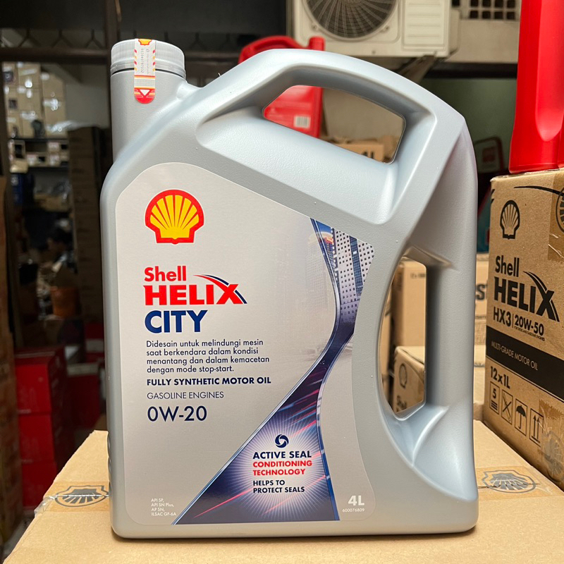 Jual Oli Shell Helix City 0W-20 4 Liter | Shopee Indonesia
