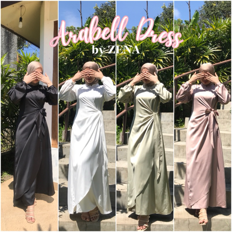 Jual Arabell Dress | Dress Kondangan Dress Bridesmaid by ZENACOLLECTION ...