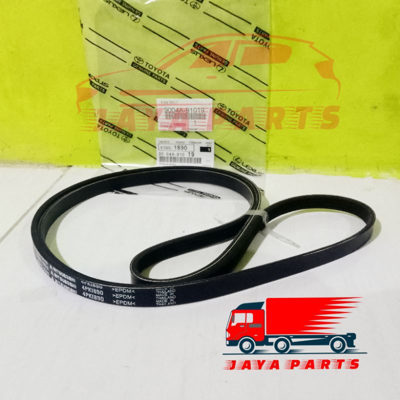 Jual FAN BELT AVANZA 1,3 VVTI XENIA 1,3. FAN BELT 4pk1890 | Shopee ...