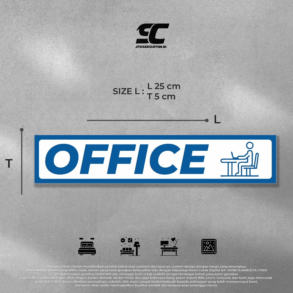 Jual STIKER OFFICE | Shopee Indonesia