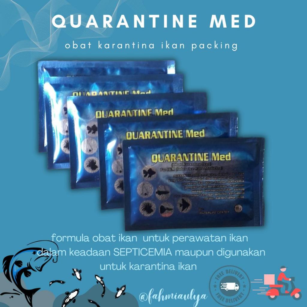 Jual Obat Karantina Ikan Packing Ikan QUARANTINE MED | Shopee Indonesia