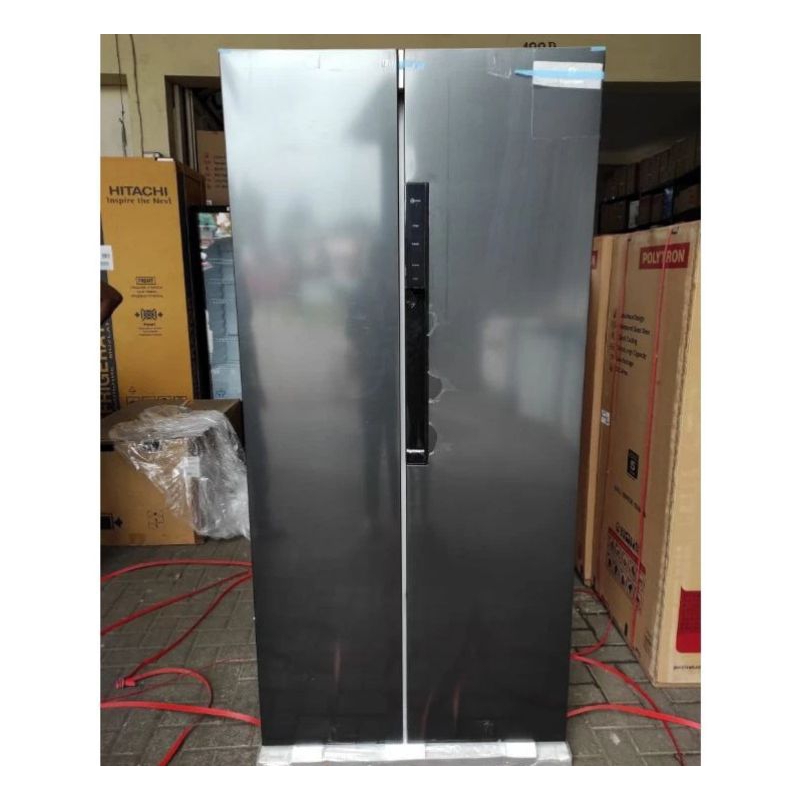 Jual Kulkas Side By Side Polytron PRS-455S | Shopee Indonesia