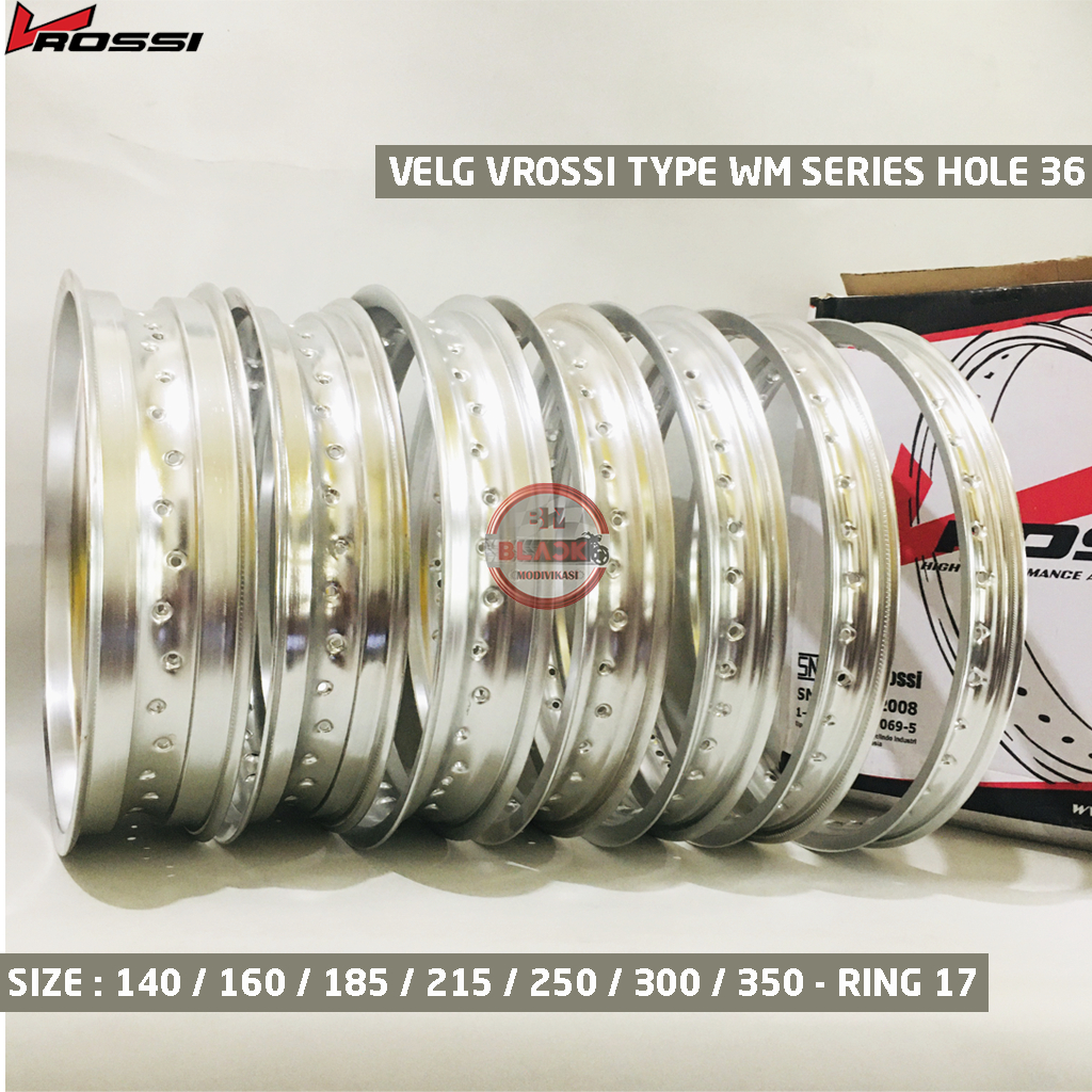 Jual Velg Rossi TYPE WM UK 140 / 160 / 185 / 215 / 250 / 300 / 350 ...