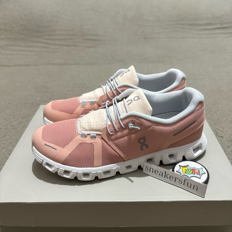 Jual ON CLOUD 5 ROSE SHEEL PREMIUM ORIGINAL | Shopee Indonesia
