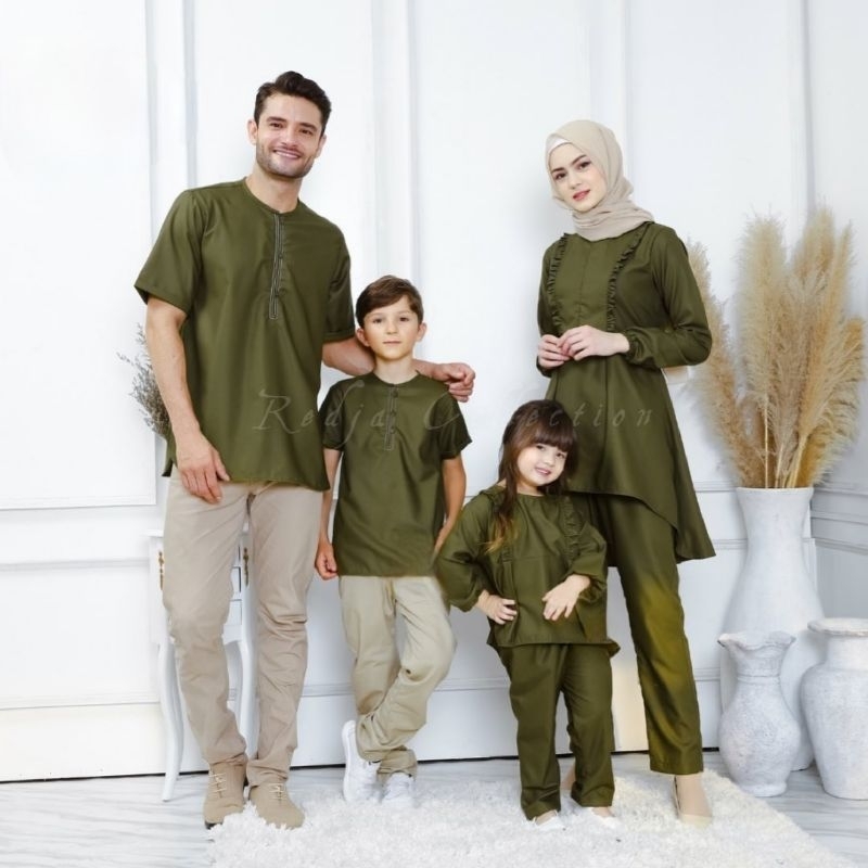 Jual SERAGAM KELUARGA KAREEN SET/COUPLE FAMILY KAREEN/ONE SET KAREEN ...