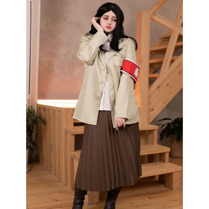 Jual 【Lolicos】Ready Pieck Finger Cosplay Costume Attack On Titan AOT ...