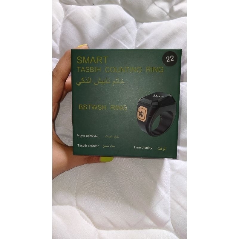 Jual SMART TASBIH ZIKR COUNTING RING BSTWSH RING FULL SET(BACA ...