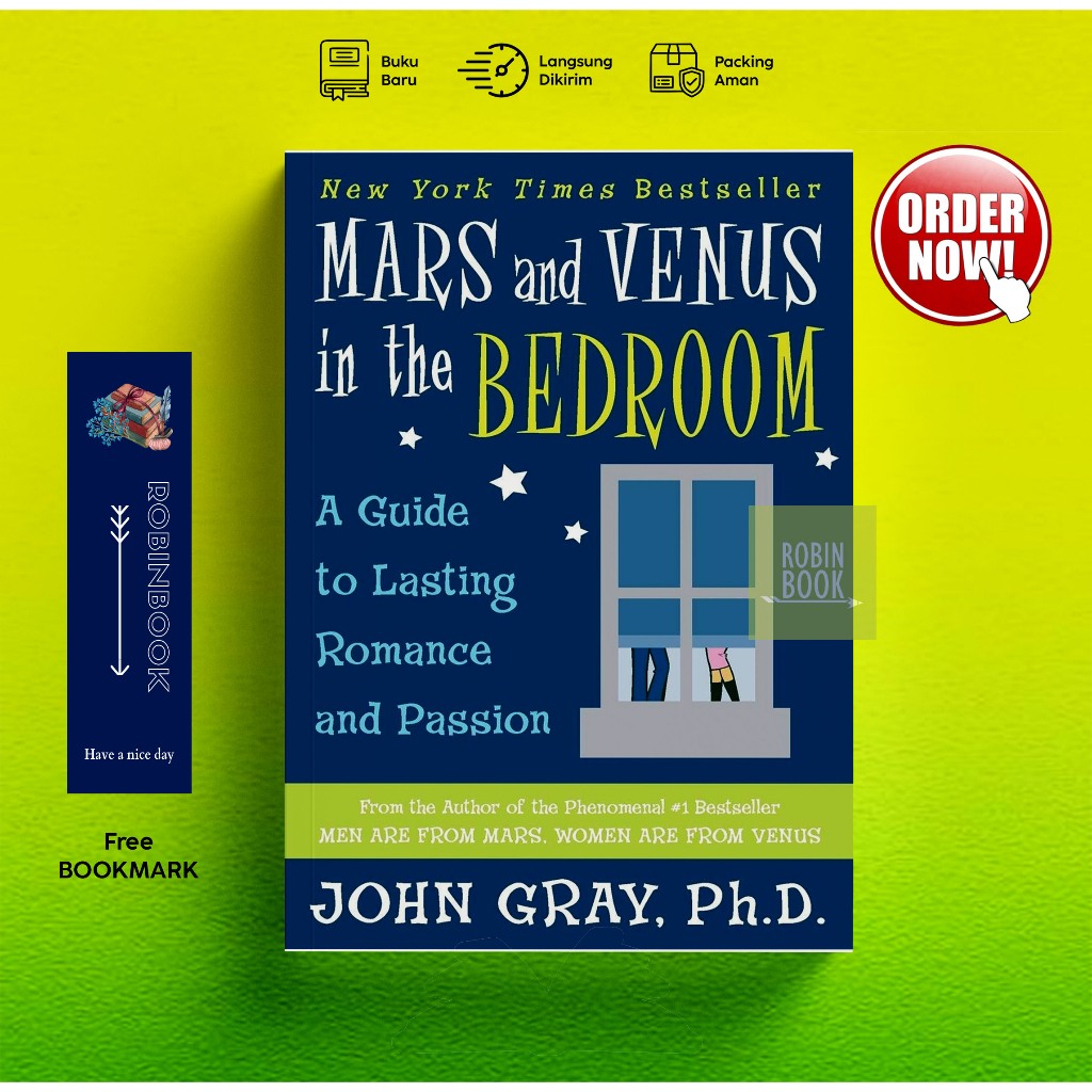Jual (English) Mars and Venus in the Bedroom by John Gray | Shopee Indonesia