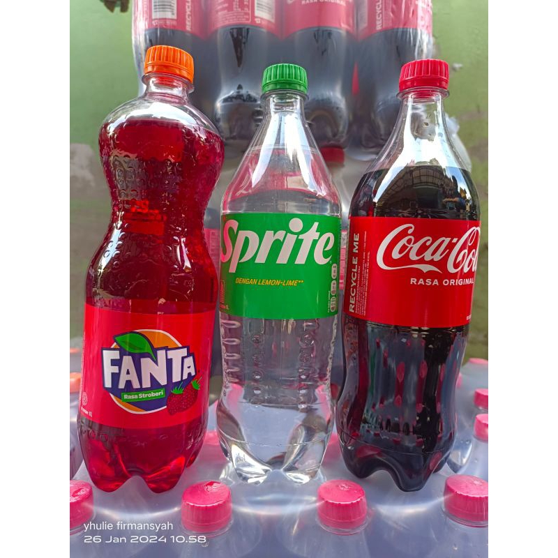Jual COCA - COLA 1 LITER | Shopee Indonesia