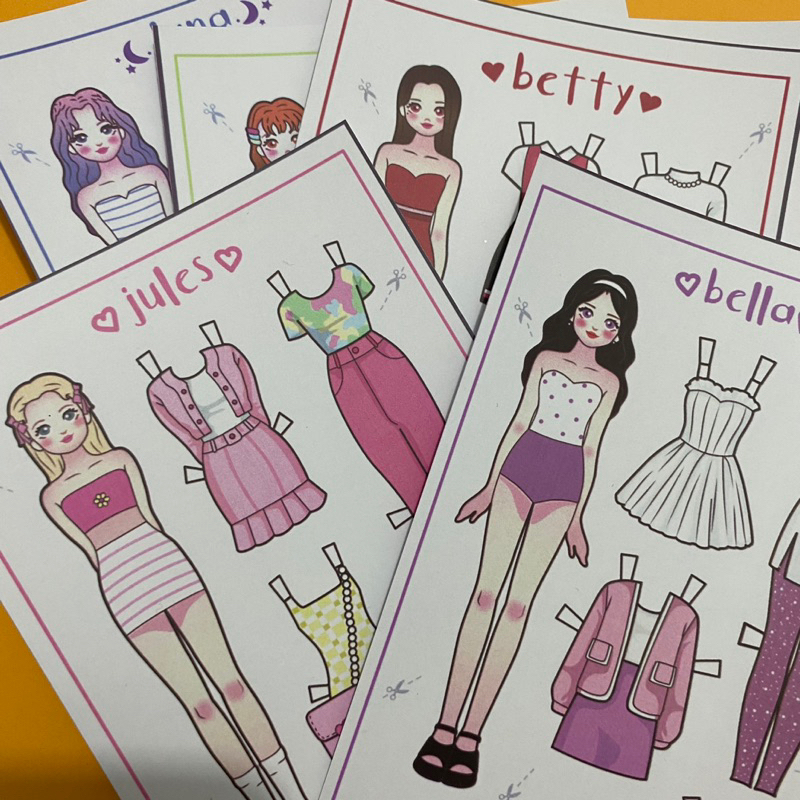 Jual Paper Doll, bp bp an mainan jaman dulu | Shopee Indonesia