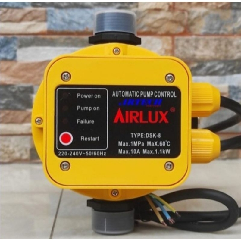 Jual AIRLUX DSK-8 Otomatis Pompa Air ( Pressure Caontrol ) | Shopee ...