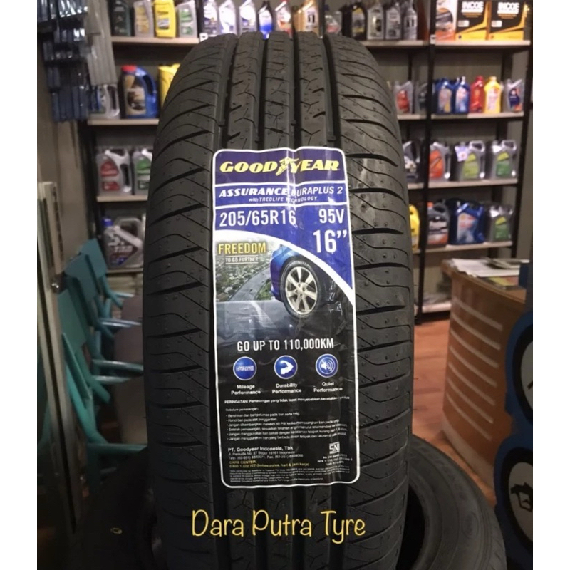 Jual Ban 205/65 R16 95V Goodyear Duraplus 2 Ban Mobil 205 65 16 (Innova Reborn) | Shopee Indonesia