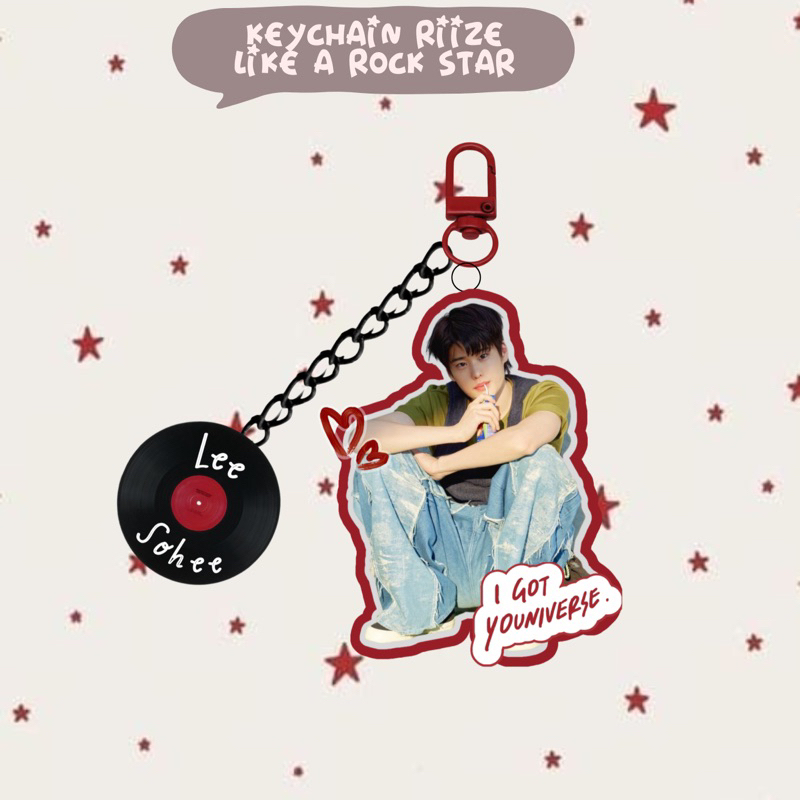 Jual Keychain Riize Like a rock star | Shopee Indonesia