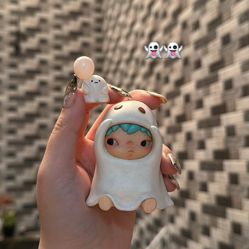 Jual hirono the other one too popmart pop mart ghost hantu | Shopee ...