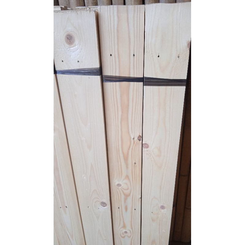 Jual KAYU PINUS KAYU JATI BELANDA UKURAN 2 CM X 9,5 CM X 110 CM ...