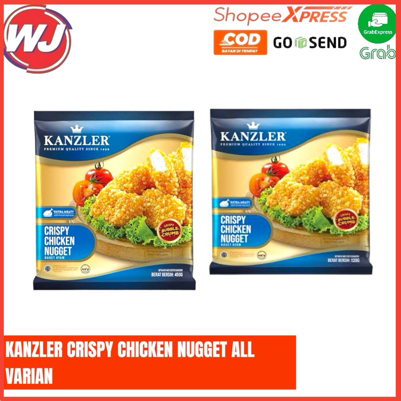 Jual KANZLER CRISPY CHICKEN NUGGET ALL VARIAN | Shopee Indonesia