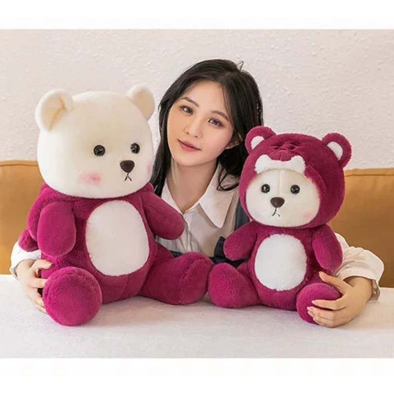 Jual Boneka Lotso Kupluk Viral | Shopee Indonesia