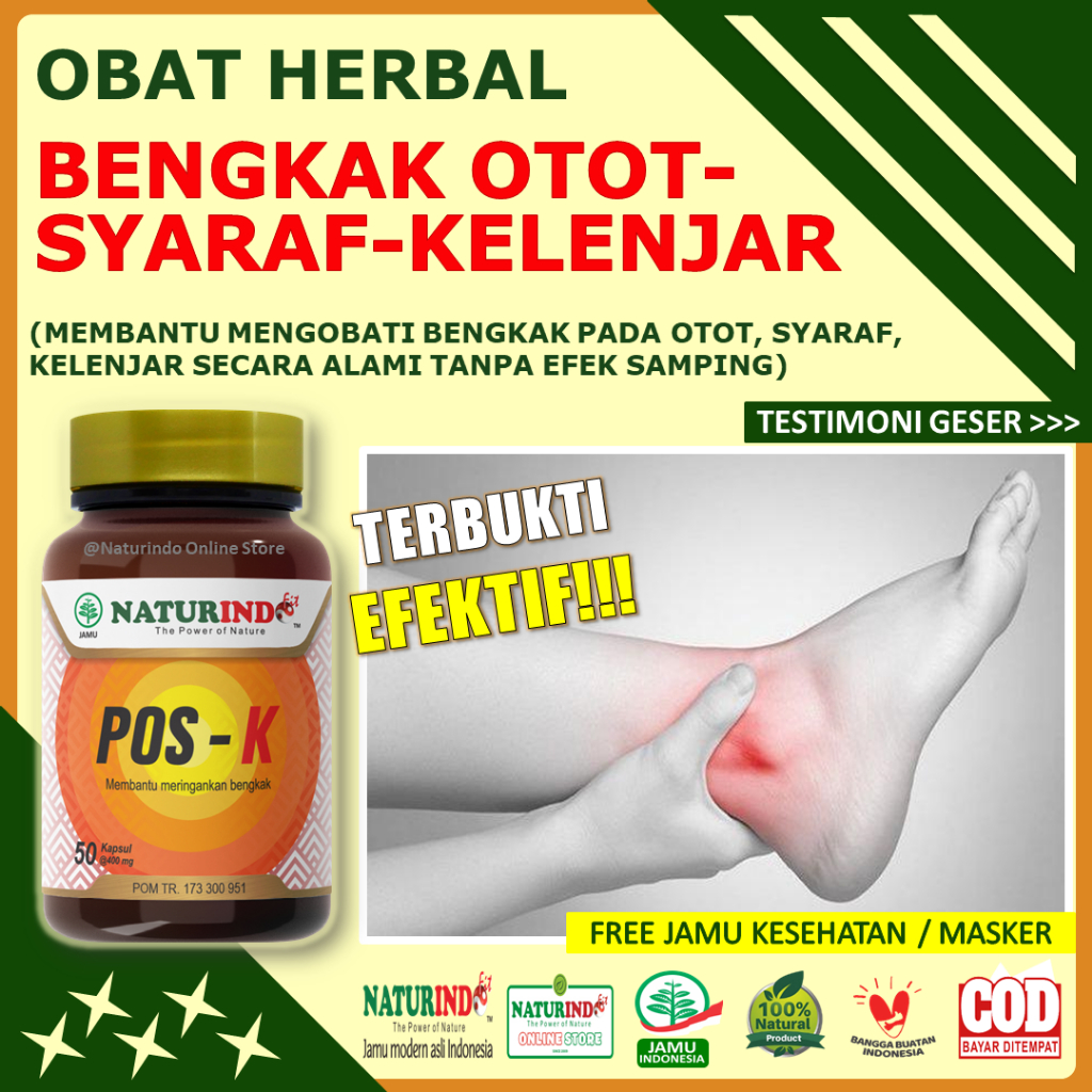 Jual Obat Bengkak Pembengkakan Otot Saraf Kelenjar Tiroid Getah Bening ...