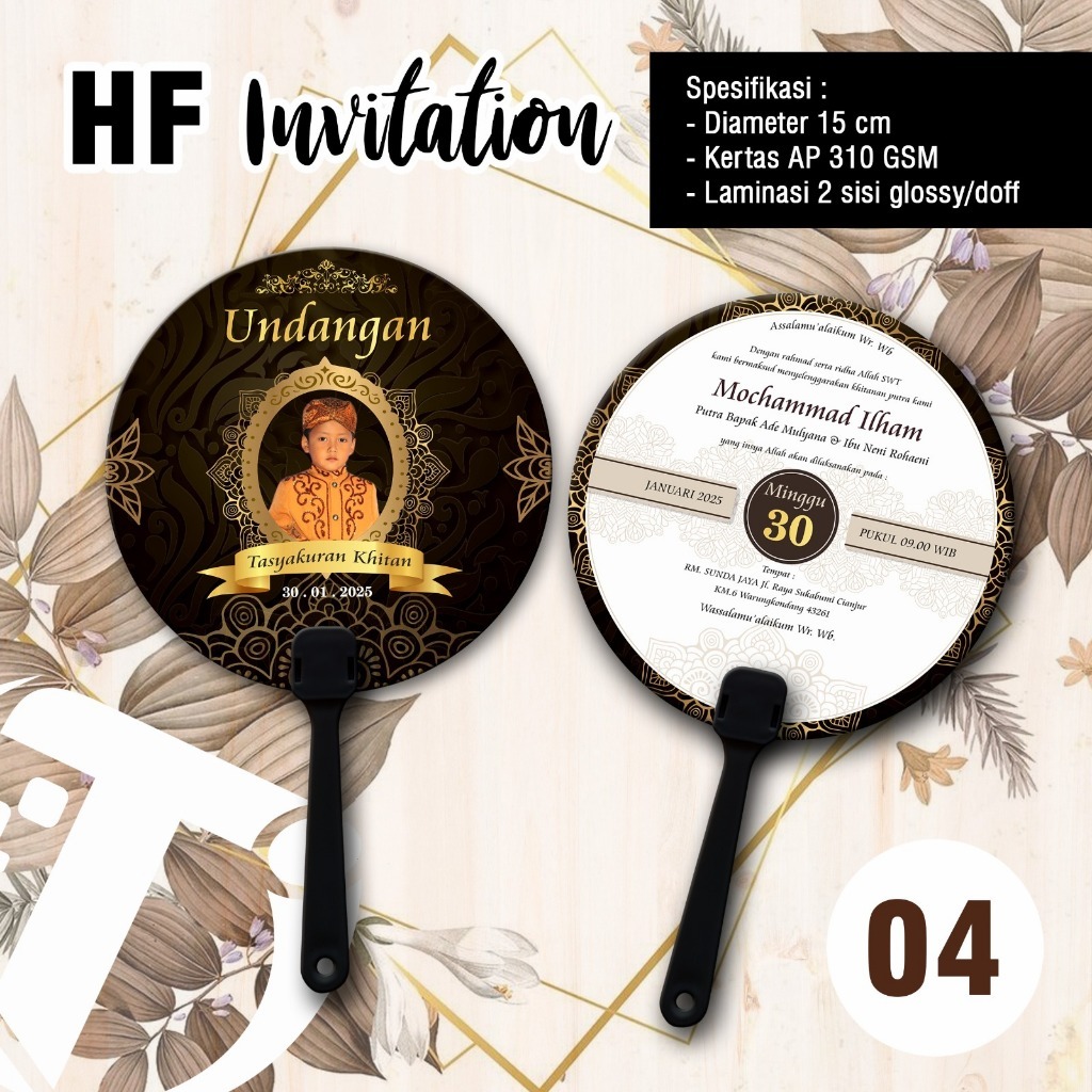 Jual UNDANGAN PERNIKAHAN KIPAS CUSTOM MURAH - UNDANGAN PERNIKAHAN KIPAS ...