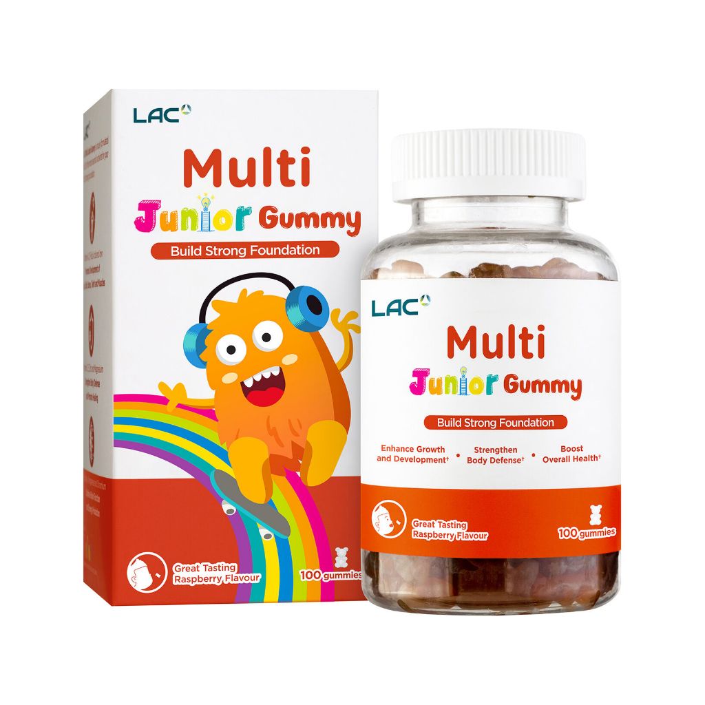 Jual LAC JUNIOR Multi Junior - Build Strong Foundation (100 gummies ...