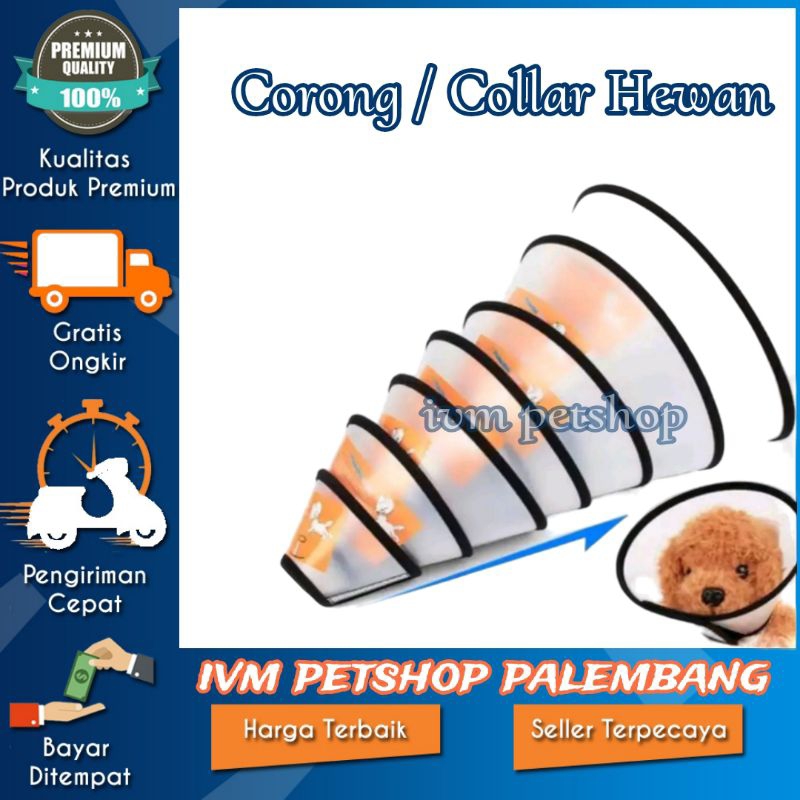 Jual ivm_store Collar Kucing / Corong Mandi Kepala Kucing / Grooming ...