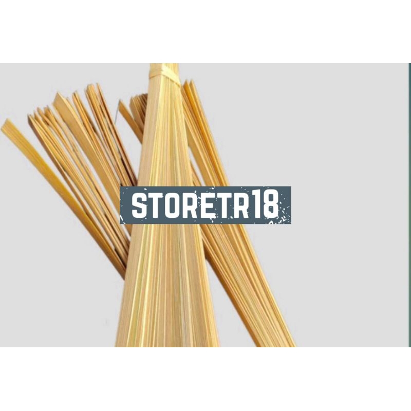 Jual Iratan Bambu Bahan Anyaman Panjang 70 Cm Paket 25 Lembar | Shopee ...
