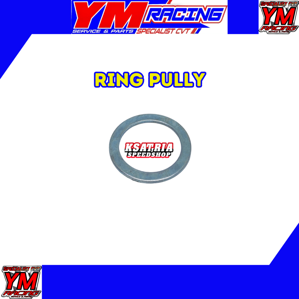 Jual RING PULLY/RING WASHER/RING PULLEY/RING PULY YM RACING ALL MATIC ...