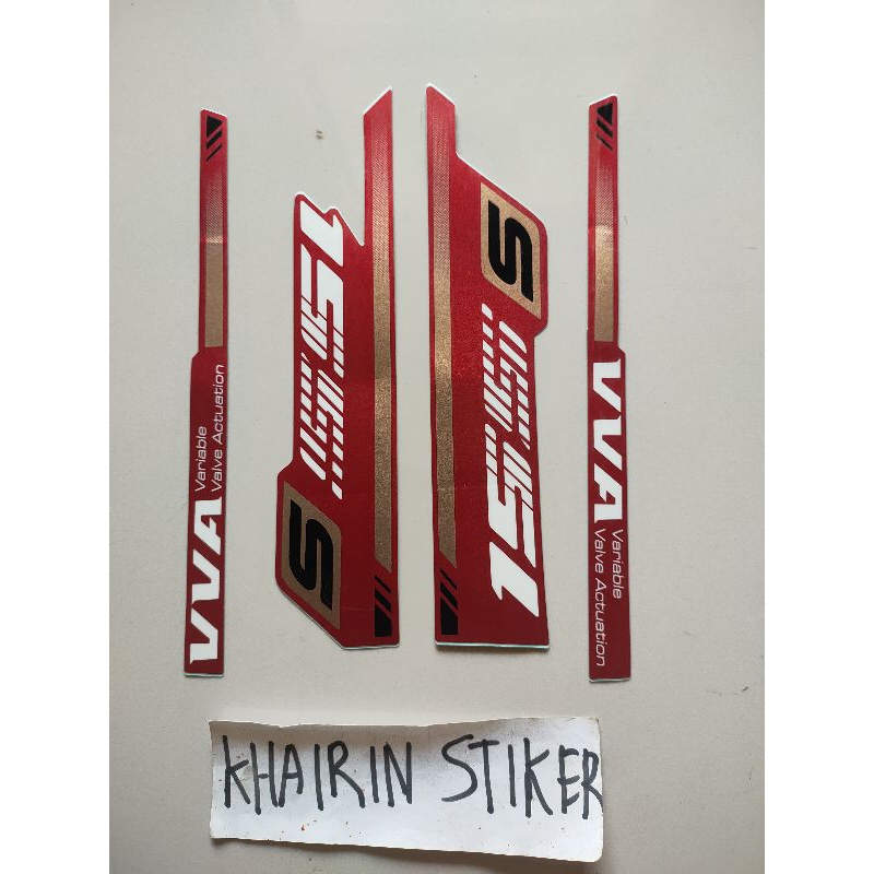 Jual striping stiker Lexi tipe s 2024 merah dof original | Shopee Indonesia