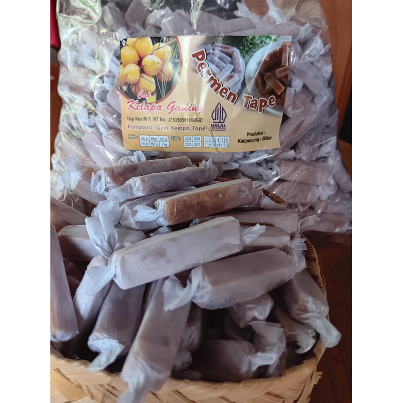 Jual Permen Tape Premium Enak,Murah kemasan 1/2kg | Shopee Indonesia