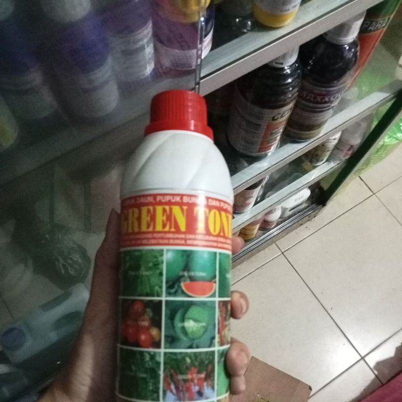 Jual PUPUK CAIR ORGANIK GREEN TONIK 500ML PUPUK DAUN PUPUK BUNGA DAN ...