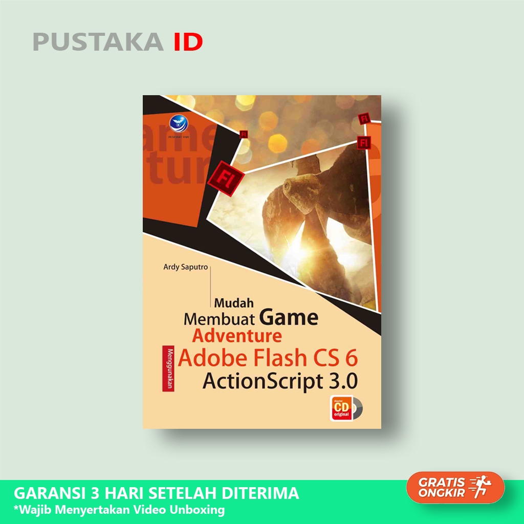 Jual Buku Mudah Membuat Game Adventure Menggunakan Adobe Flash CS 6 ...