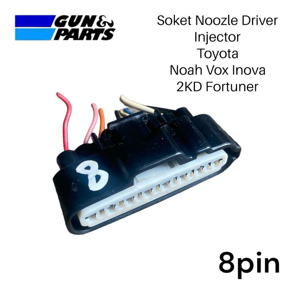 Jual Sket Nozzle Driver Injector Toyota Noah Vox Inova 2KD Fortuner 8 ...