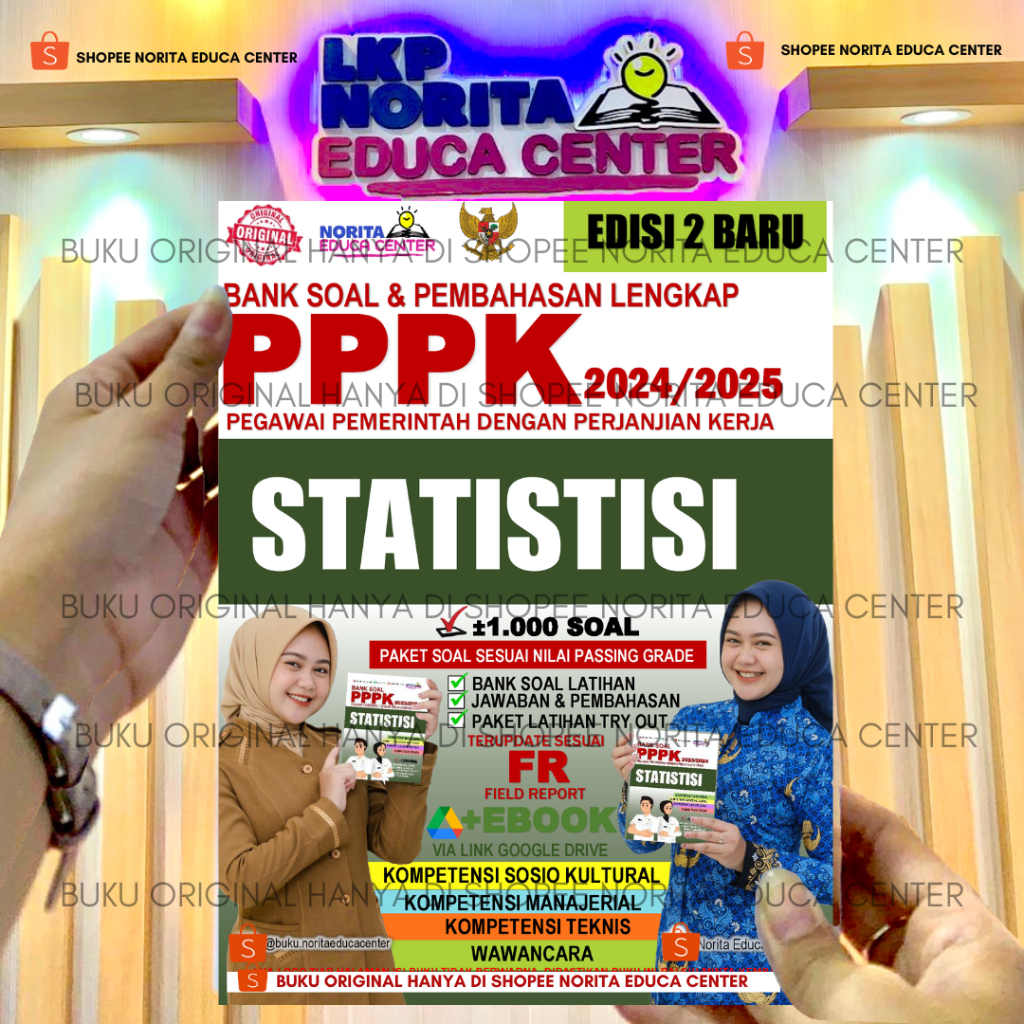 Jual BUKU PPPK STATISTISI | Shopee Indonesia