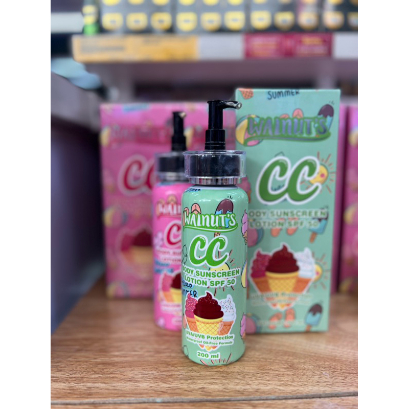 Jual Walnuts Body Sunscreen Lotion SPF 50 | Shopee Indonesia