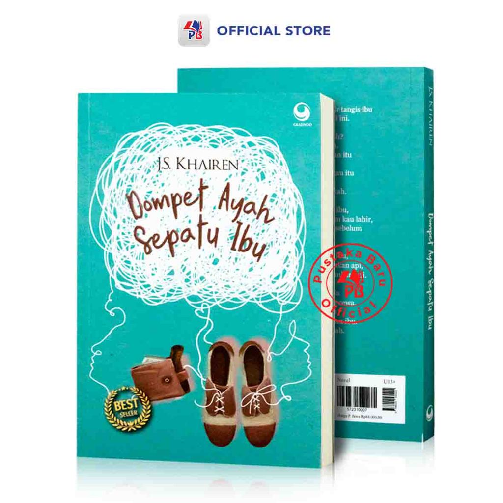 Jual Buku Novel Dompet Ayah Sepatu Ibu – Js Khairen / GRAMEDIA PUSTAKA UTAMA - GRS | Shopee ...