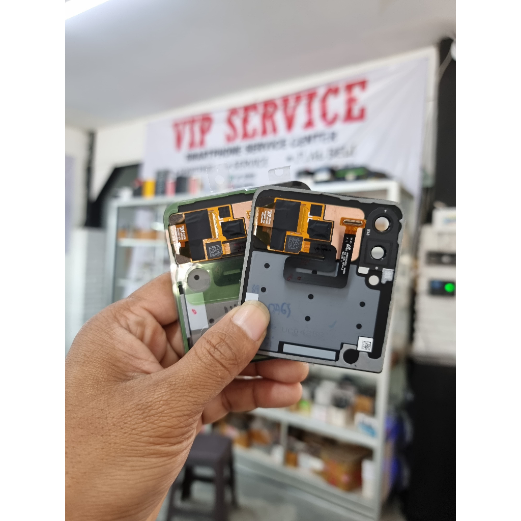 Jual LCD Backdoor Samsung Z flip 4 Original Copotan | Shopee Indonesia