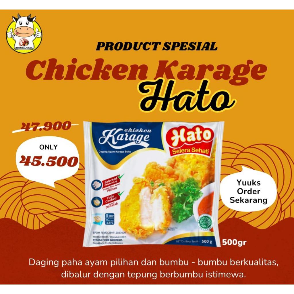Jual HATO CHICKEN KARAGE KEMASAN 500GRAM/250GRAM - DISASS JOGJA ...