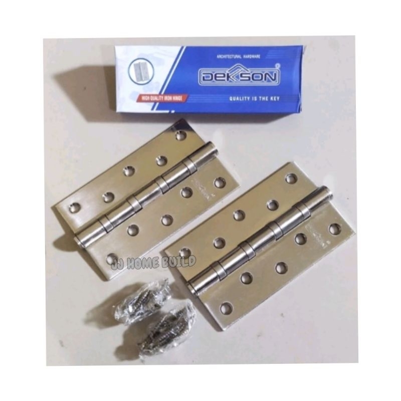 Jual Engsel Pintu Dekson Iron Hinge 5"x3x3MMx4BB/Engsel Pintu 5 inch ...